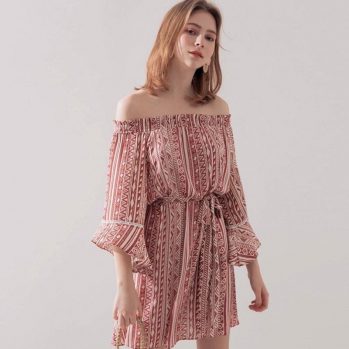 10 Mẫu đầm hở vai siêu xinh phái đẹp tuyệt đối đừng nên bỏ qua